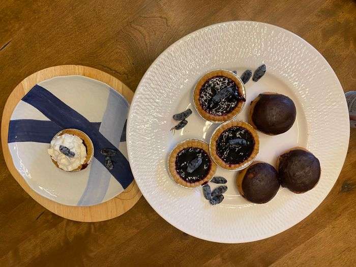 Haskap Tarts - Ontario Haskaps